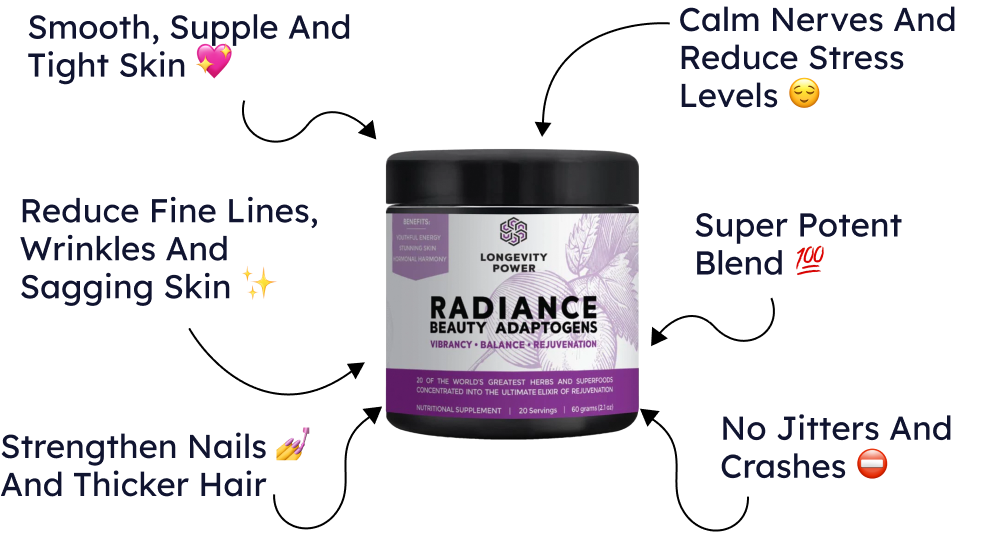 Radiance Beauty Adaptogens – Longevity Power